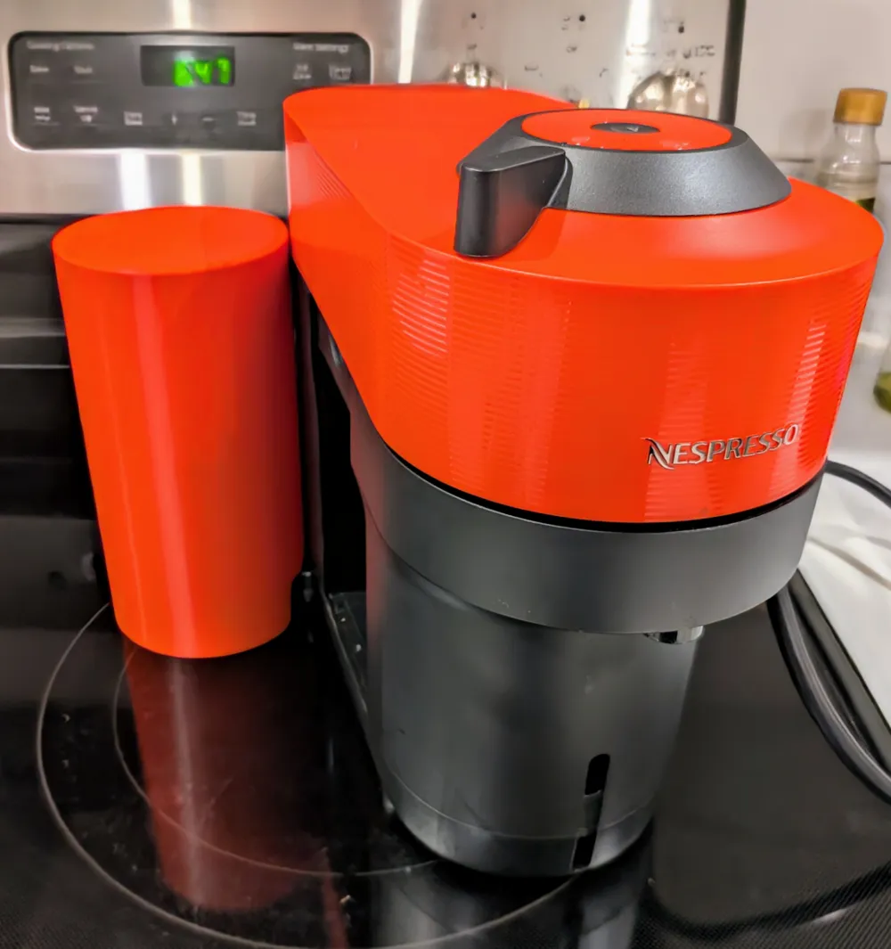 Nespresso Vertuo Pop+ Tank Cover - Free 3D Print Model - MakerWorld