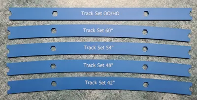 HO/OO Track Set Templates (10) - model trains - Free 3D Print Model ...