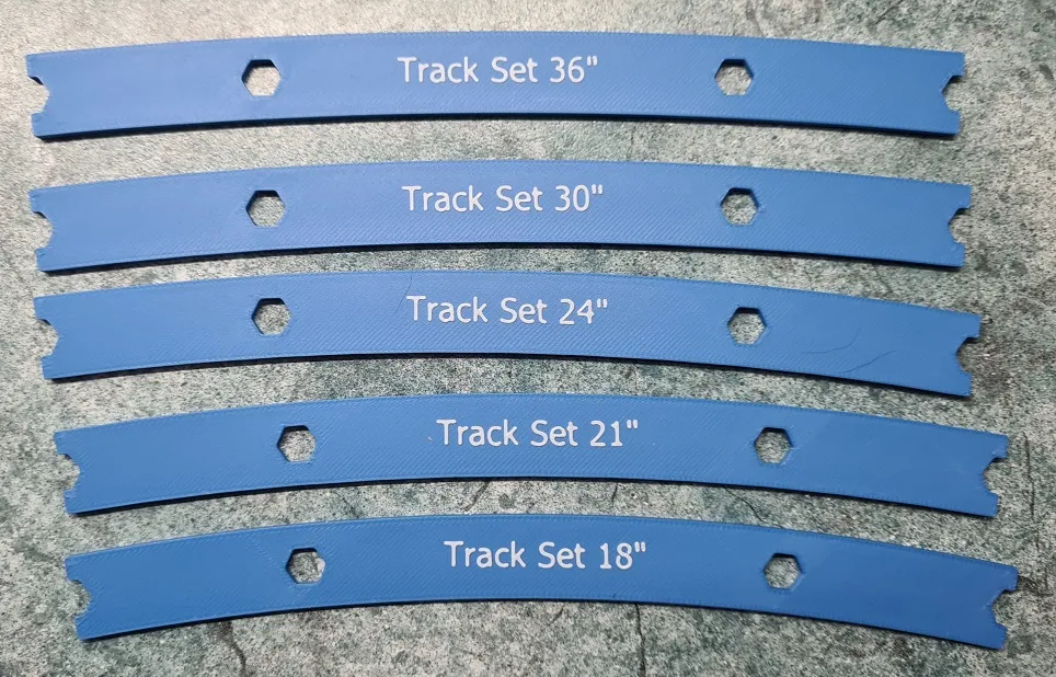 HO/OO Track Set Templates (10) - model trains - Free 3D Print Model ...