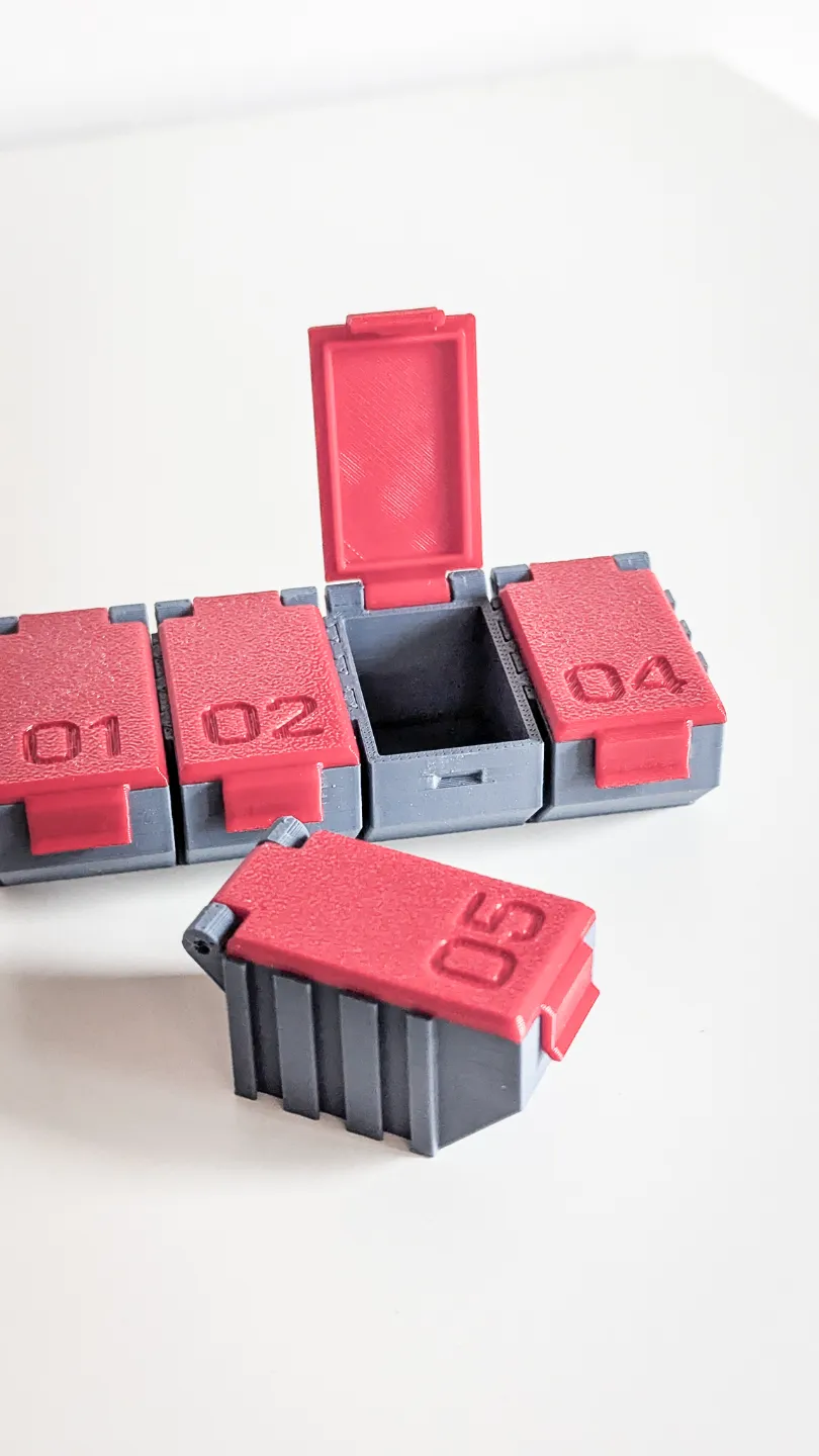 ModuBox - Modular Mini Container for Every Need - Free 3D Print Model ...