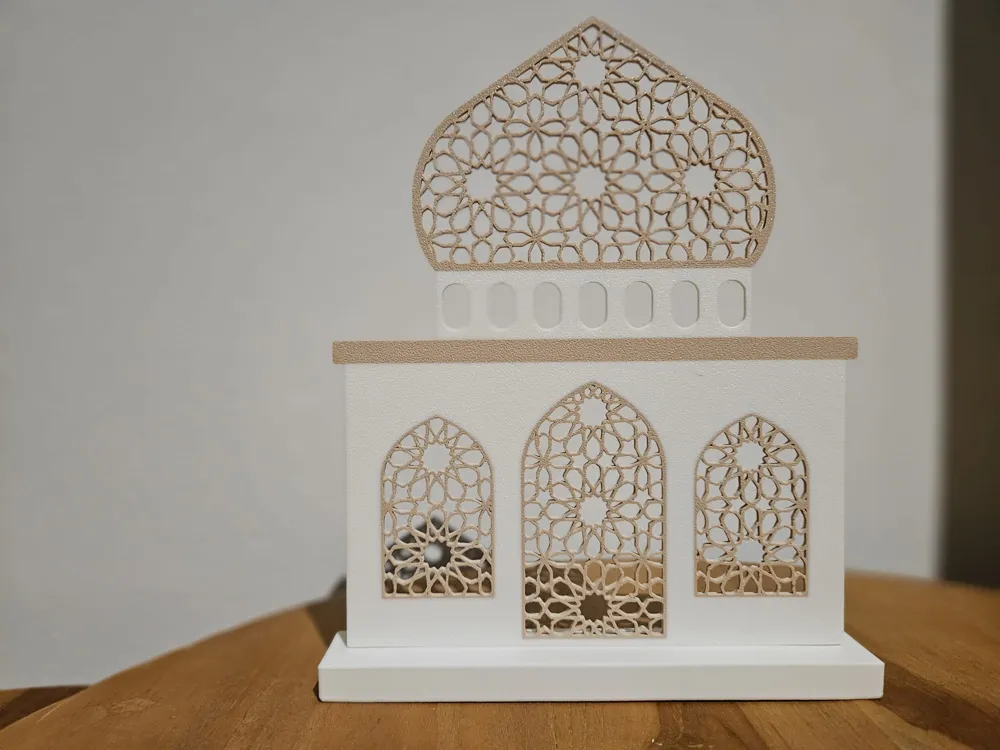 mosque and minaret decoration - Free 3D Print Model - MakerWorld