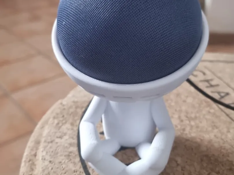 Supporto Echo Dot Alexa Robert Meditation - Free 3D Print Model ...