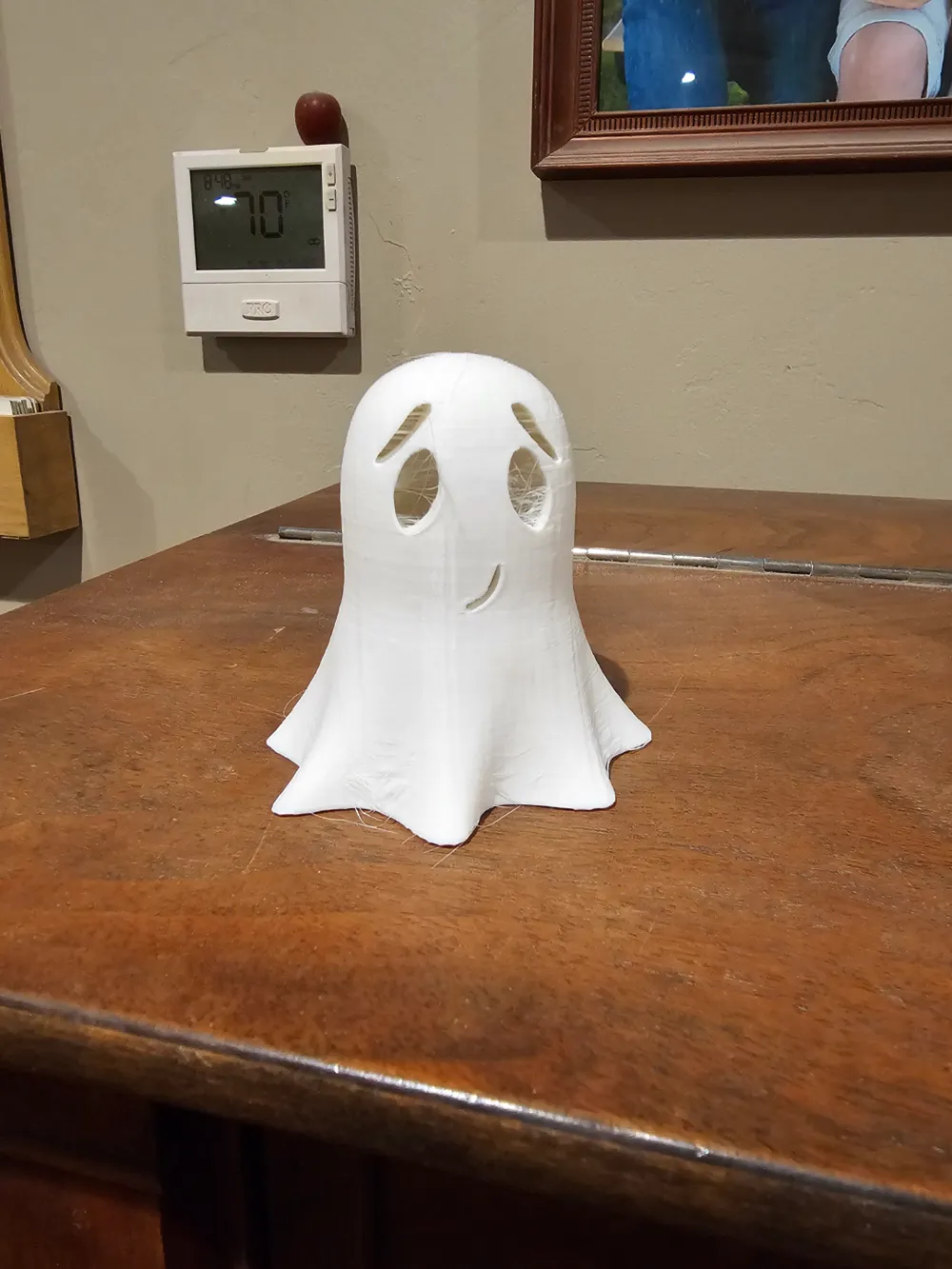 Phantom Flicker | The Tealight Ghost - Free 3D Print Model - MakerWorld