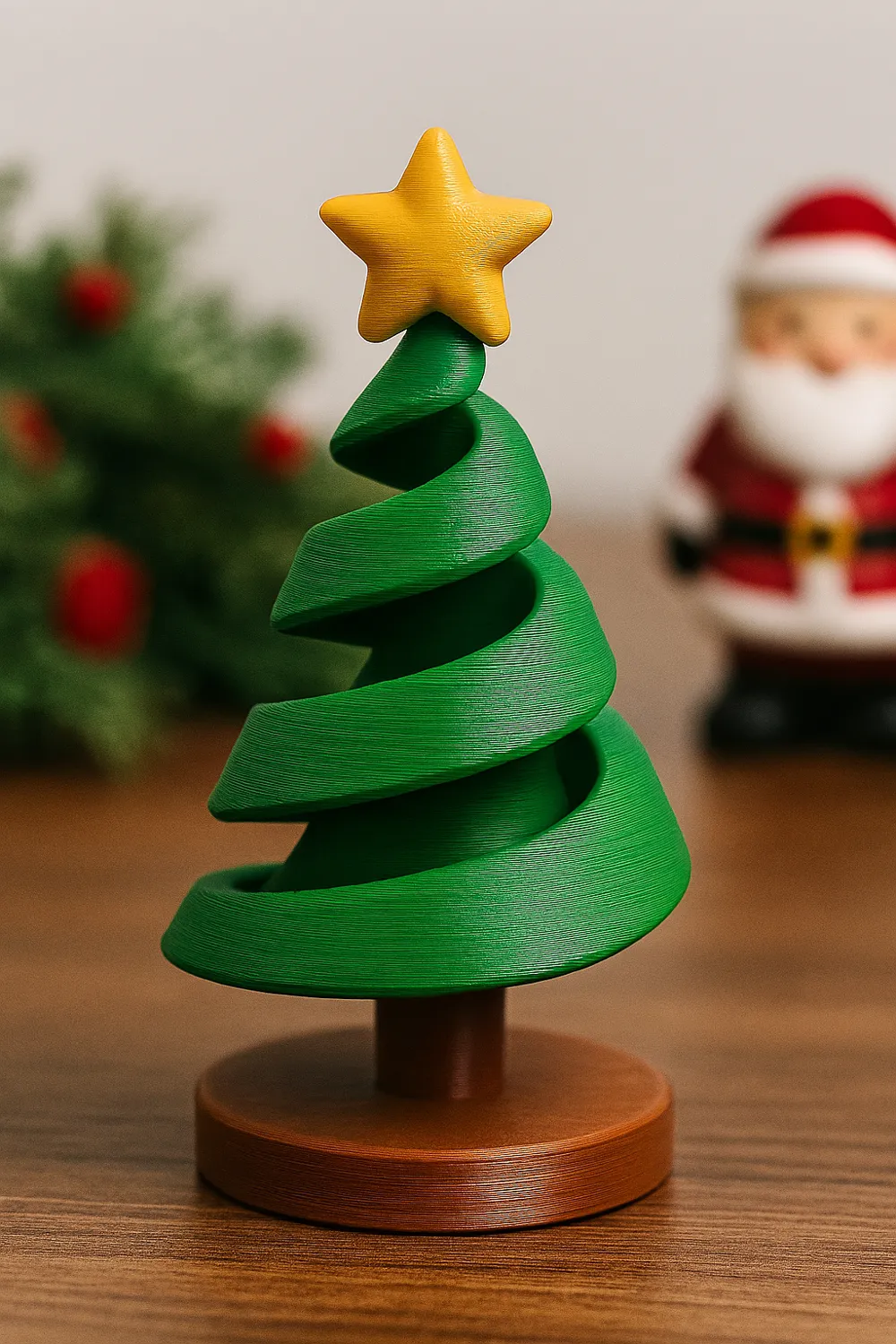 Abstract Christmas Tree Decor - Free 3D Print Model - MakerWorld