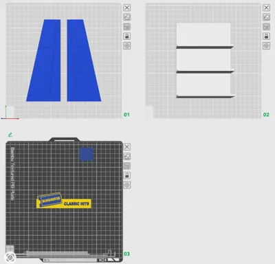Miniature Blockbuster VHS Tape Shelf -Customizable by Rolls MakerWorld ...