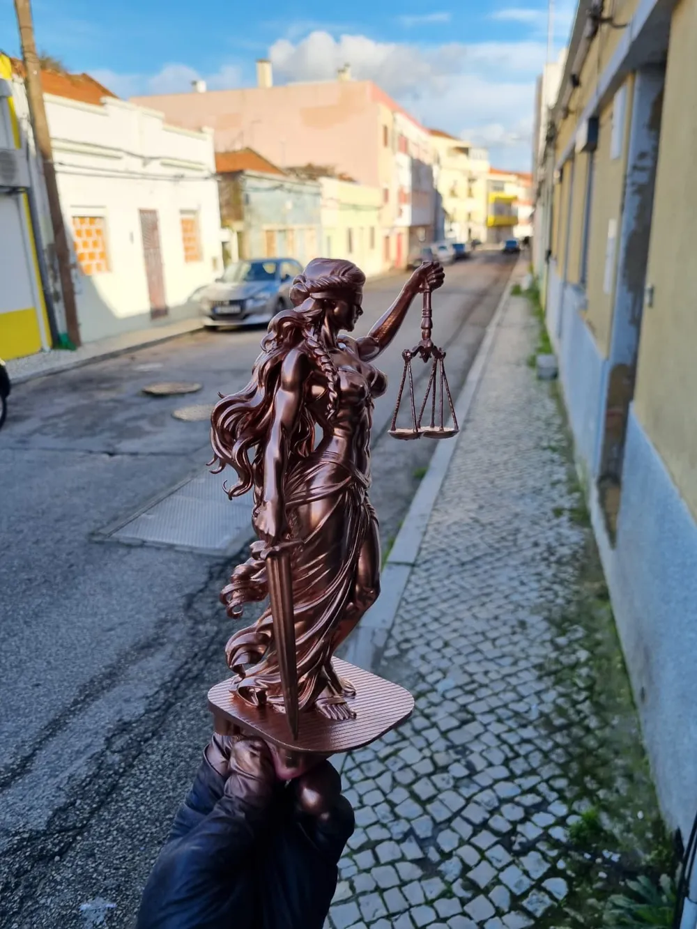 Lady Justice - Free 3D Print Model - MakerWorld