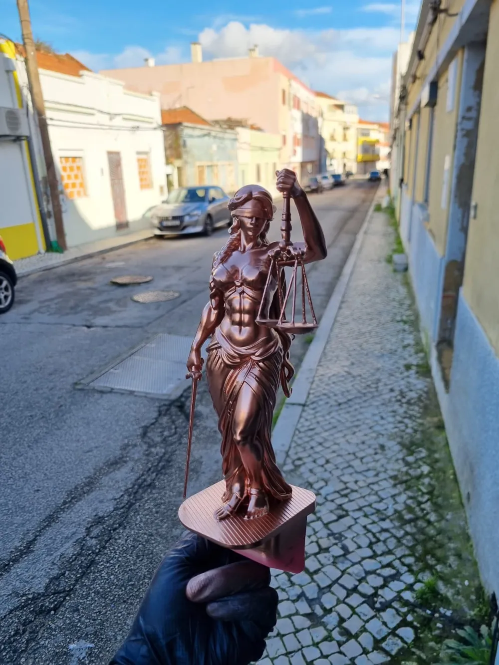 Lady Justice - Free 3D Print Model - MakerWorld