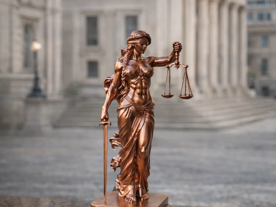 Lady Justice - Free 3D Print Model - MakerWorld