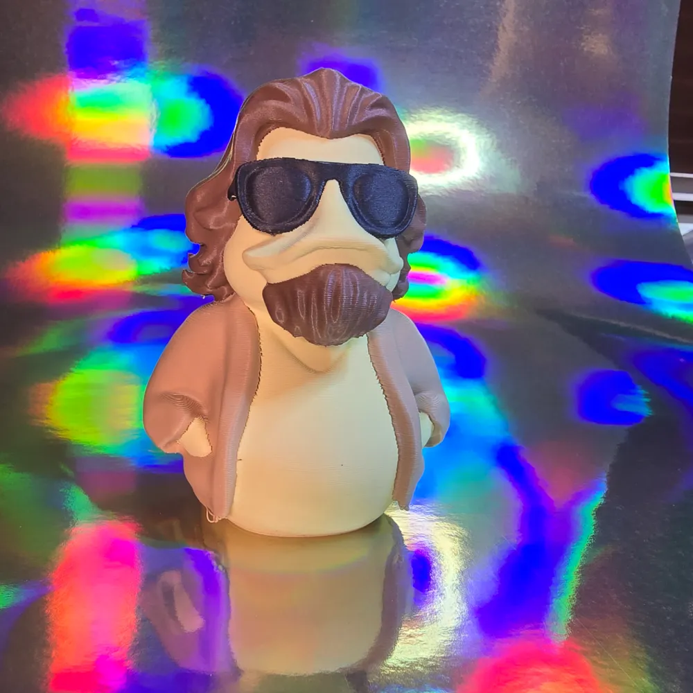 The Big Lebowski Rubber Duck Toy The Dude Abides by johnnyTbird ...