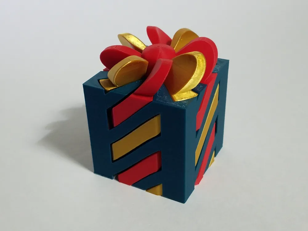 Impossible Passthrough Secret Present + Rounded V2 - Free 3D Print ...