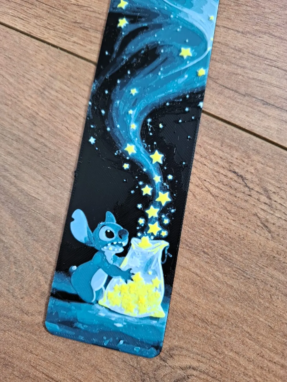 Stich and stars 2 bookmark - hueforge by Eternal MakerWorld: Download ...