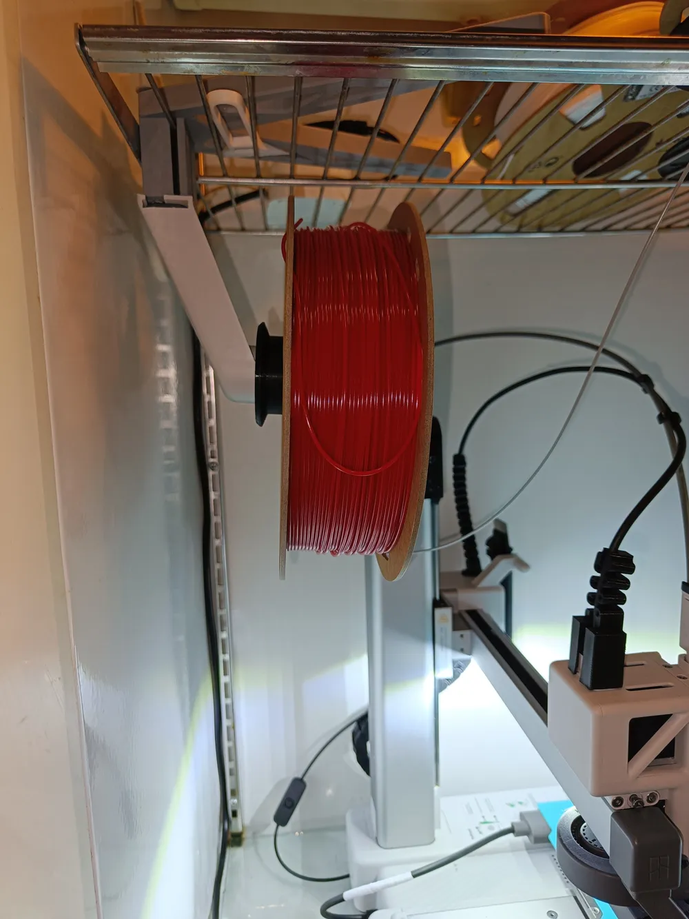 Desk holder for filament a1 mini by Stas MakerWorld: Download Free 3D ...