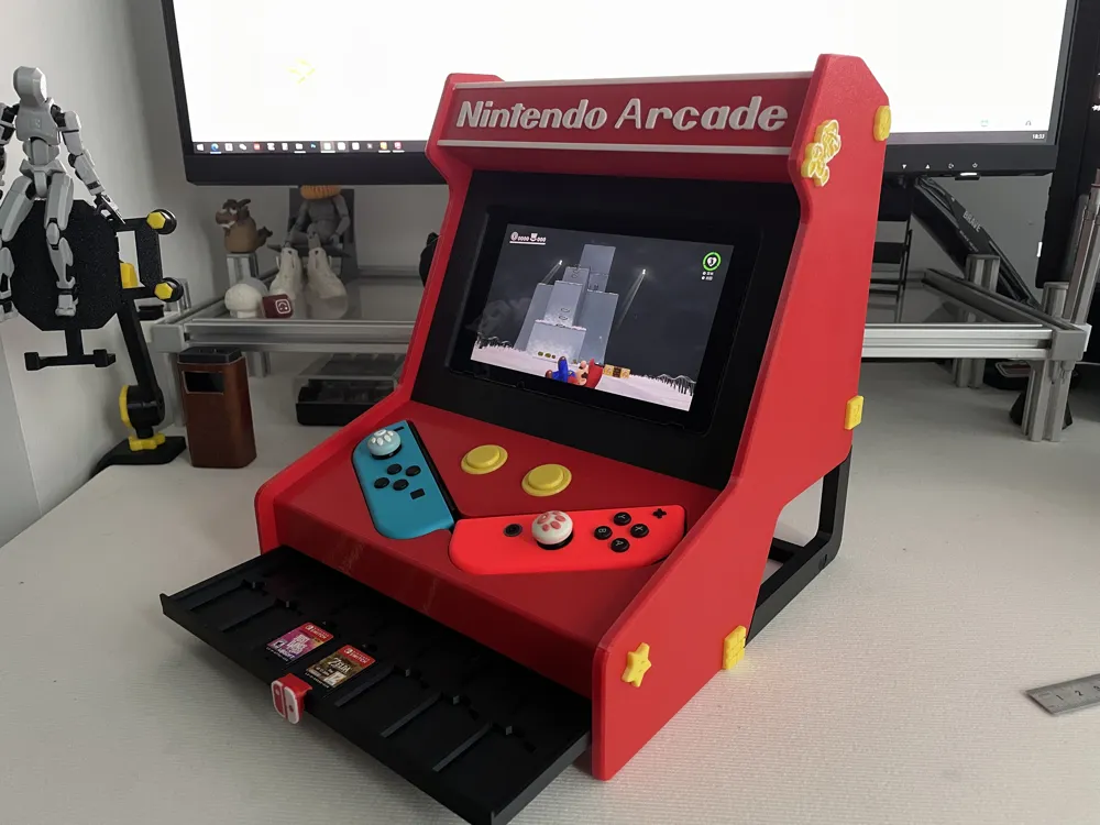 Nintendo Switch Arcade NS Console Housing by WannaRun MakerWorld ...