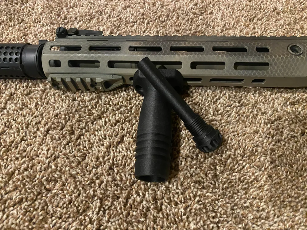 Foregrip - MLOK - Dual Screw by RitchieLogan - MakerWorld