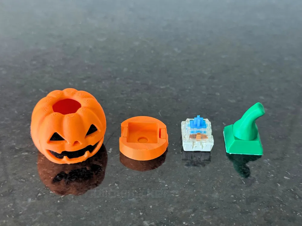 Halloween Pumpkin Clicker - Free 3D Print Model - MakerWorld