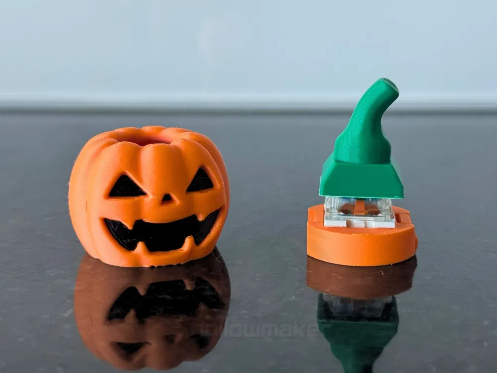 Clicker de Calabaza de Halloween por hollowmaker MakerWorld: Descarga ...