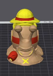 Luffy transponder snail - Free 3D Print Model - MakerWorld