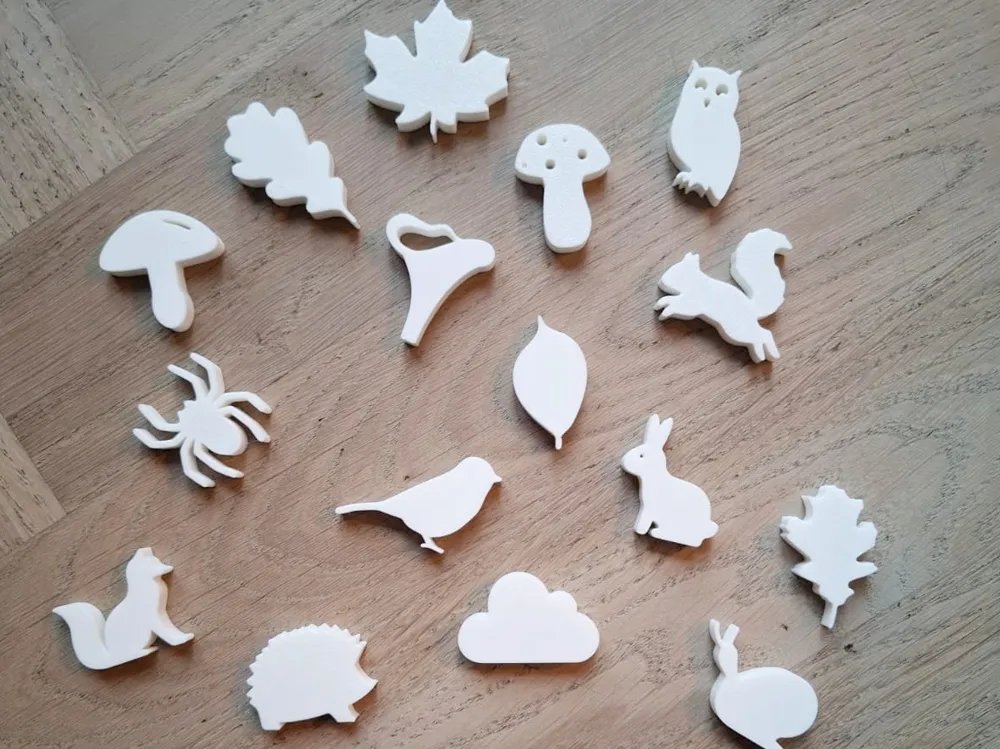 Autumn figures fine motor skills sensory toy by tamara_willems ...