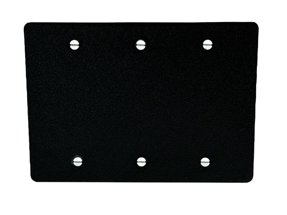 Flat Edge Electrical Covers, Gang Plates - Free 3D Print Model - MakerWorld