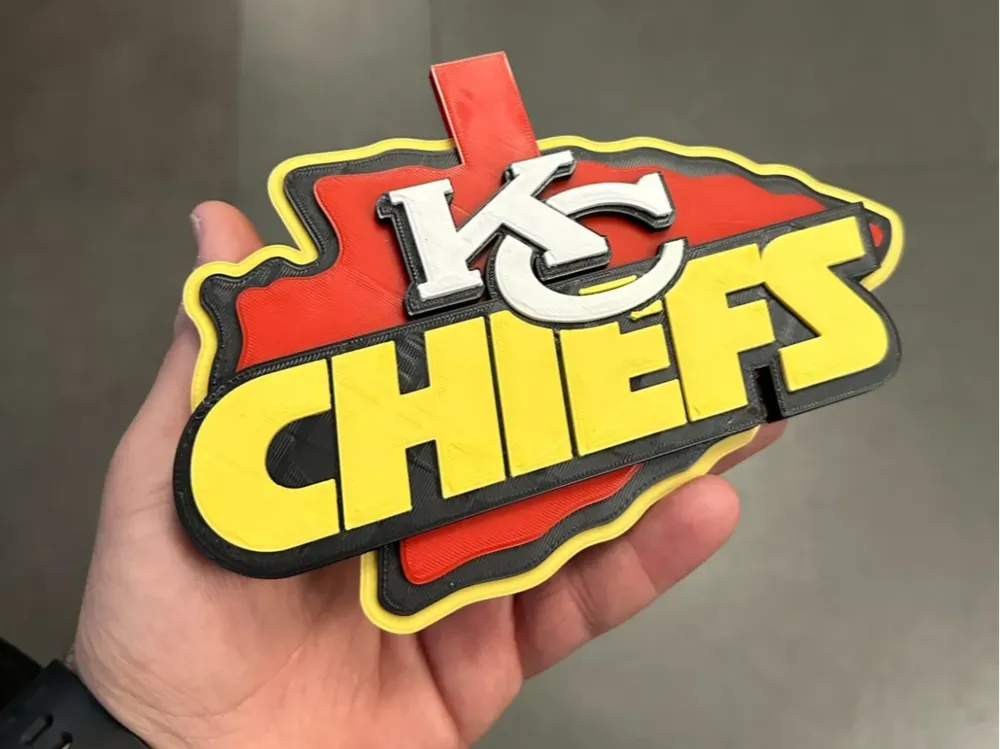 KC Chiefs Pendant by PrintsByJare3D MakerWorld: Download Free 3D Models