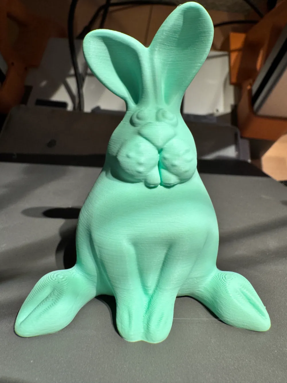 Lazy Easter Bunny (Mr.doofy) without supports by VirtuverseArt - MakerWorld