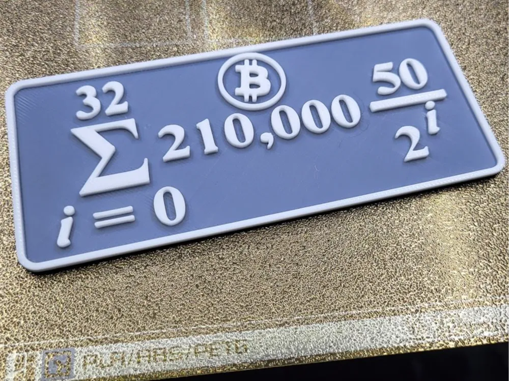 Bitcoin Formula by JP Woodcraft - MakerWorld