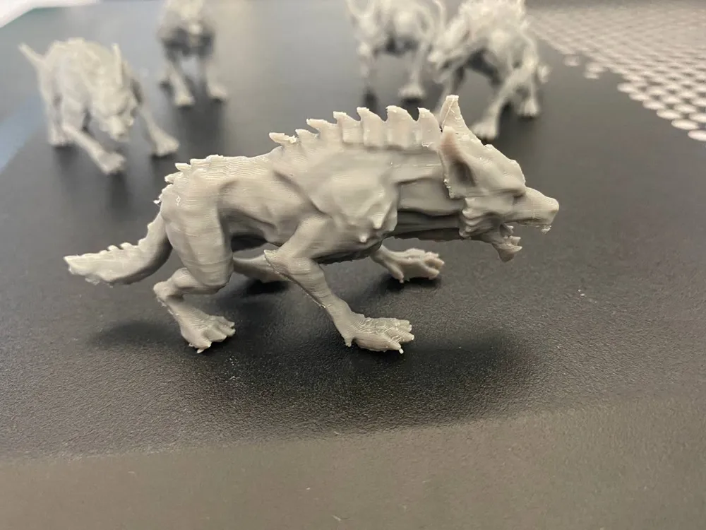 Demon Wolf Pack by Gundabadad - MakerWorld