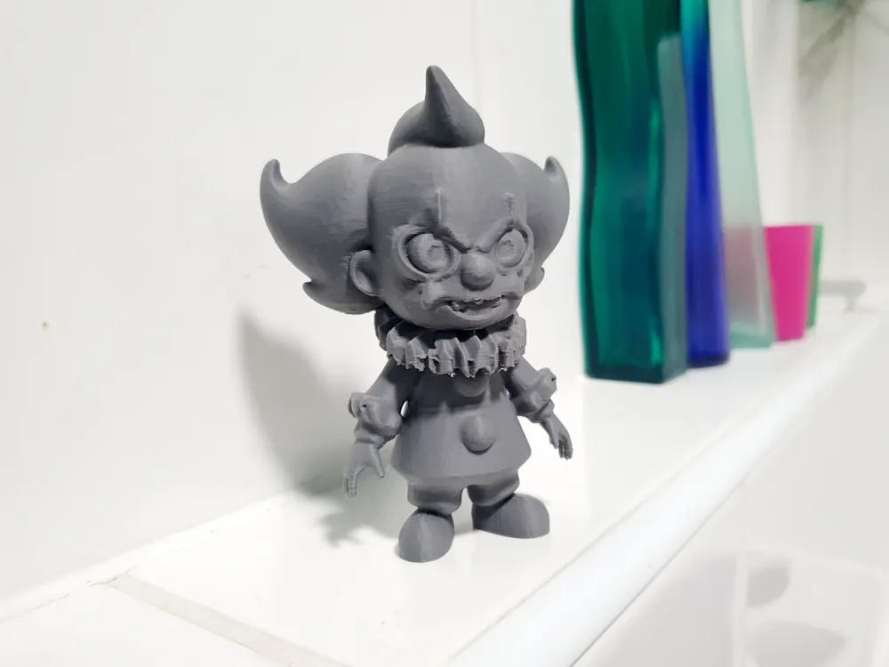 Cute Mini Pennywise Figure by Ellcato3D MakerWorld: Download Free 3D Models