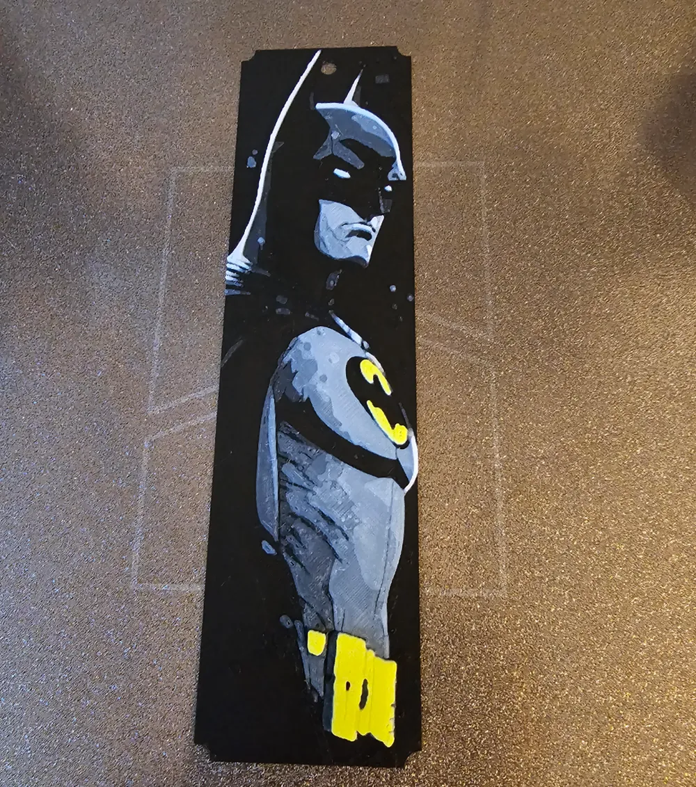 Batman Bookmark by Titorez - MakerWorld