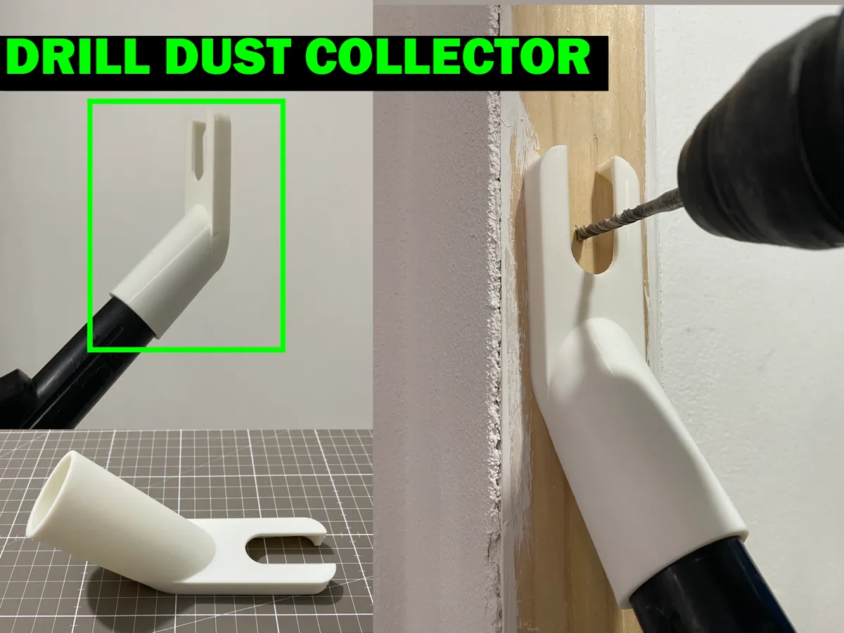 Adaptador de aspiradora para agujeros con taladro 45 - Modelo de ...