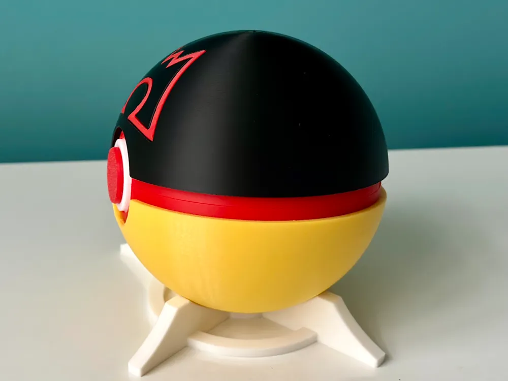 Team Magma Ball - Pokemon - Pokeball Functional by Torikami - MakerWorld