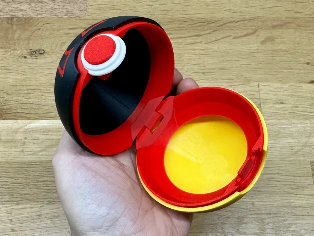 Team Magma Ball - Pokemon - Pokeball Functional by Torikami MakerWorld ...