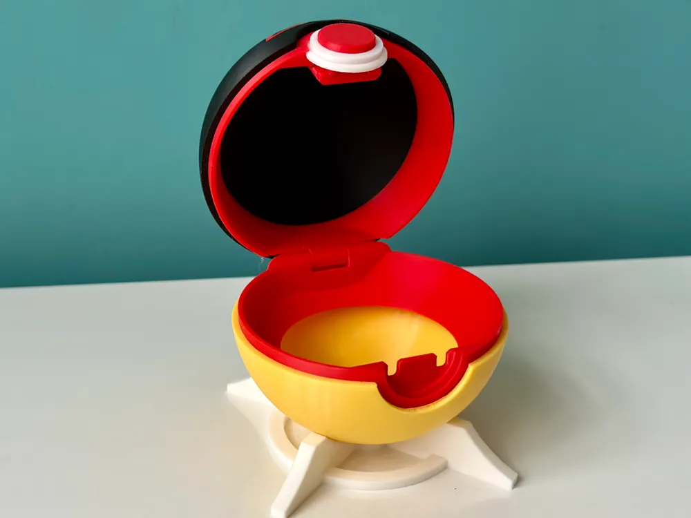 Team Magma Ball - Pokemon - Pokeball Functional by Torikami MakerWorld ...