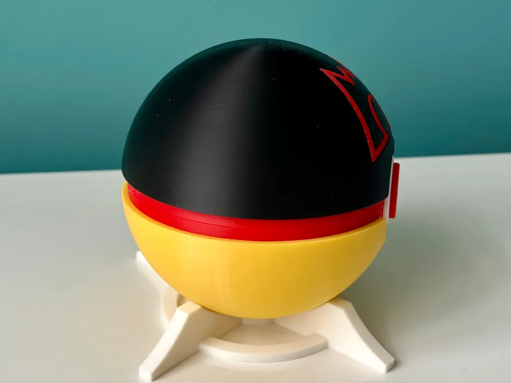 Team Magma Ball - Pokemon - Pokeball Functional by Torikami MakerWorld ...