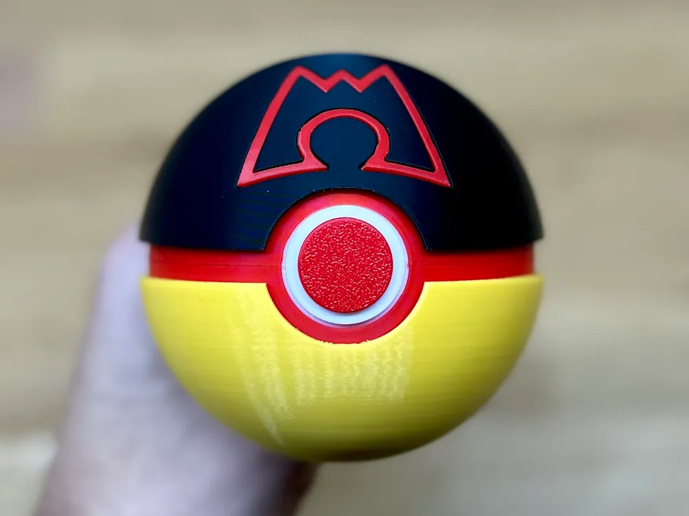 Team Magma Ball - Pokemon - Pokeball Functional by Torikami - MakerWorld