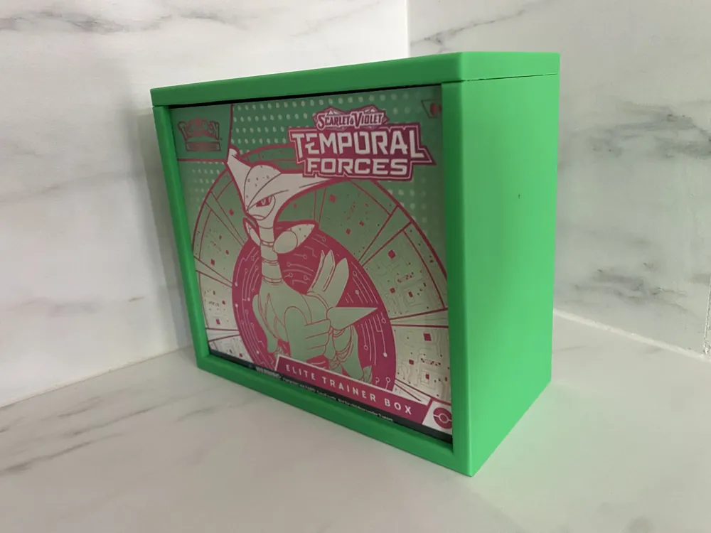 pokemon ETB box protector case Temporal Forces - Free 3D Print Model ...