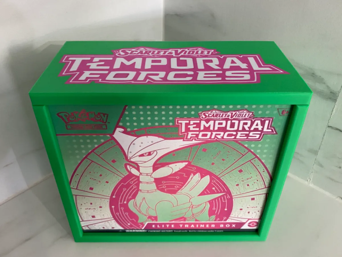 pokemon ETB box protector case Temporal Forces - Free 3D Print Model ...