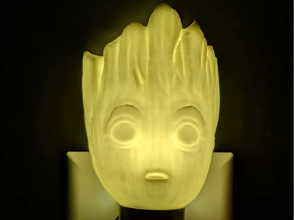Baby Groot night light cover by jgcustom3D - MakerWorld