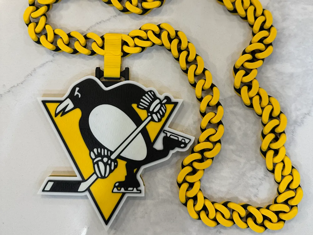 Pittsburgh Penguins Chain - Free 3D Print Model - MakerWorld