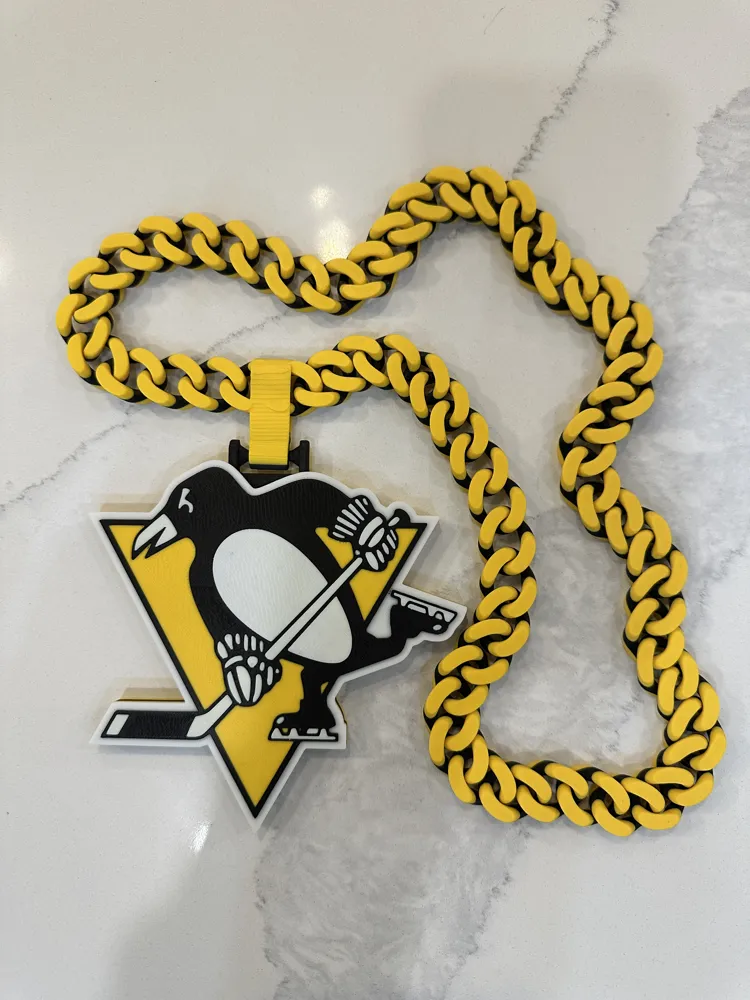Pittsburgh Penguins Chain - Free 3D Print Model - MakerWorld
