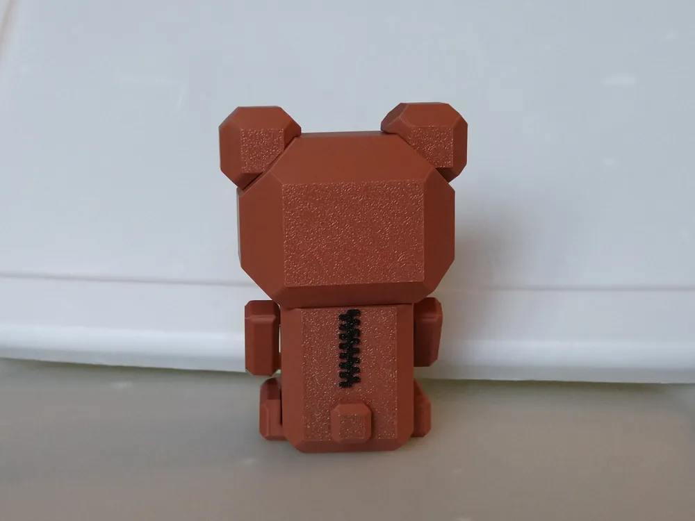Rilakkuma Blocky Bear (no AMS) by Calm Chowder MakerWorld: Download ...