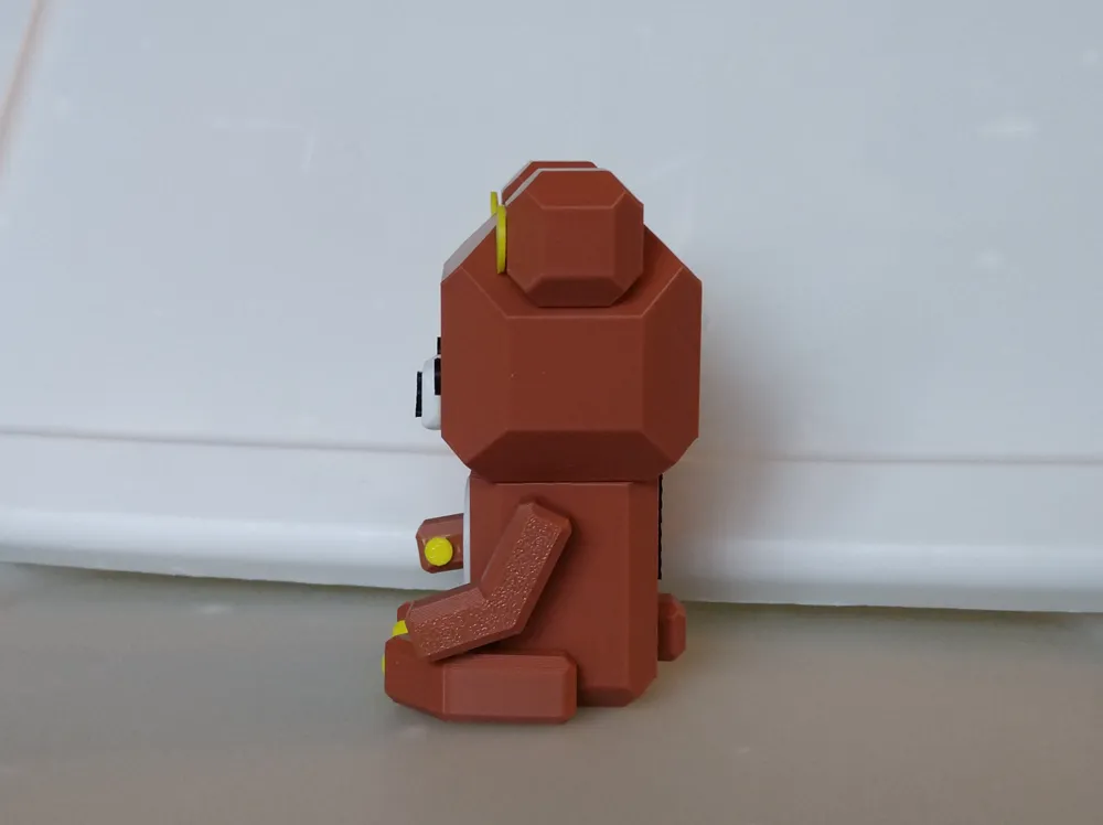 Rilakkuma Blocky Bear (no AMS) by Calm Chowder MakerWorld: Download ...