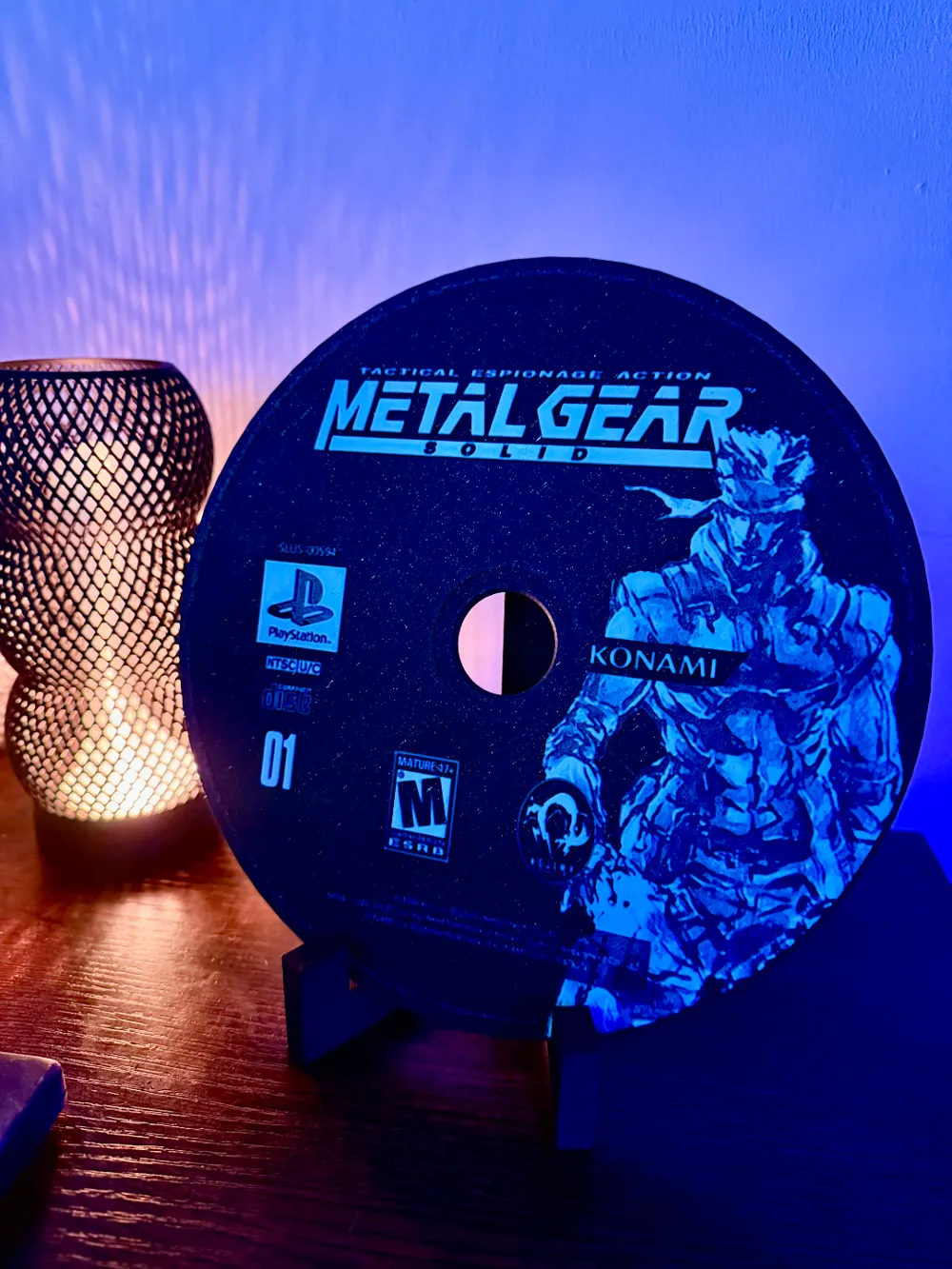 PSX Disc Wall Art | Metal Gear Solid Disc 01 by LeonScott30 MakerWorld ...