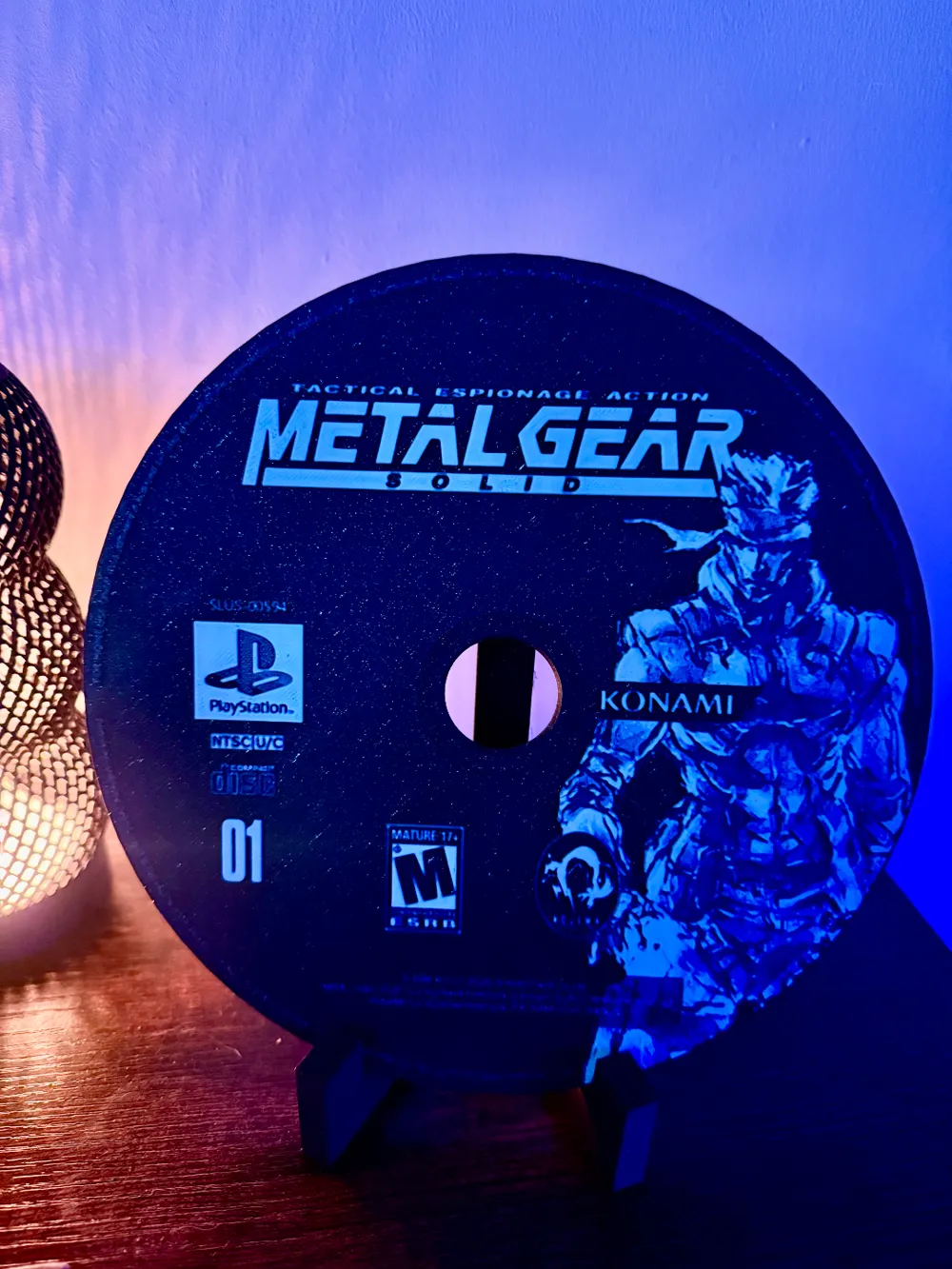 PSX Disc Wall Art | Metal Gear Solid Disc 01 by LeonScott30 MakerWorld ...