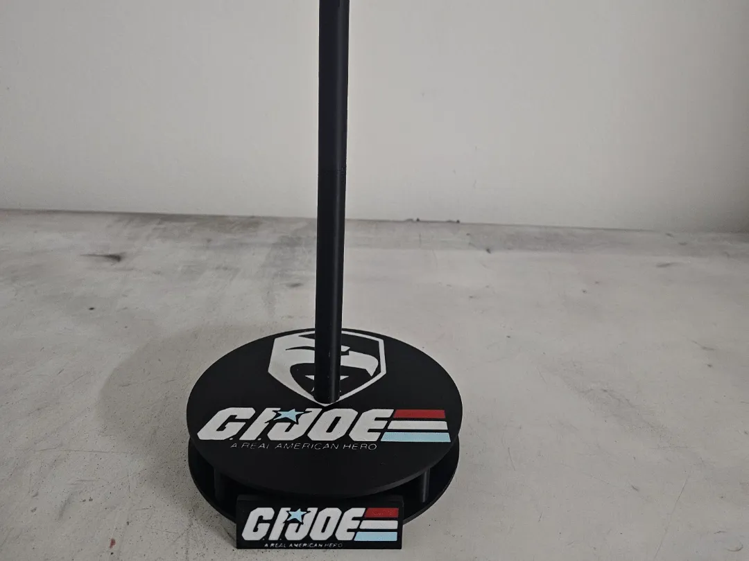G.I. Joe Helmet Stand w/changeable face plates by bbush362 MakerWorld ...