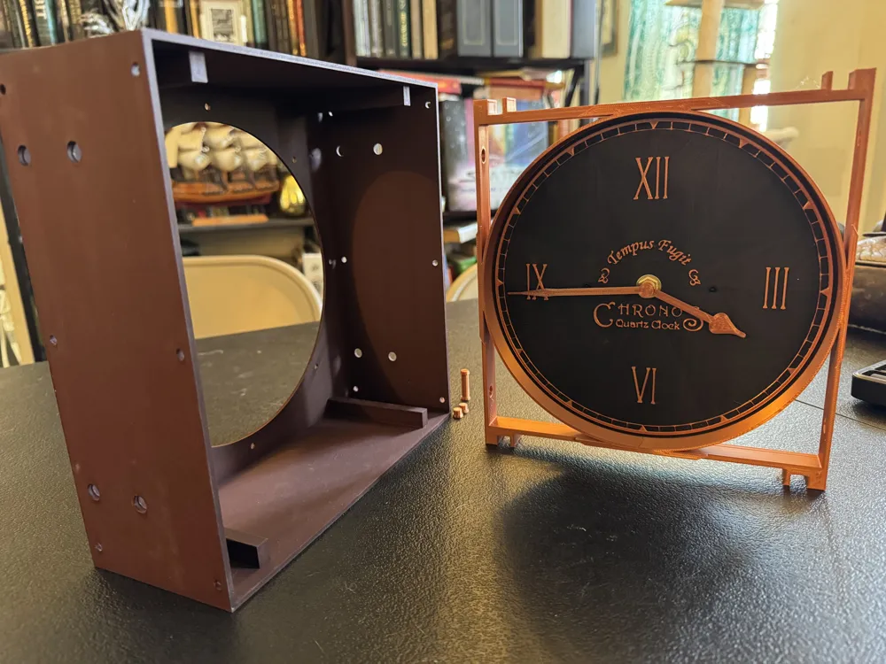 CHRONOS-QZ Quartz Clock Mechanism Conversion Kit by Cheep & Cheerful 3D Designs MakerWorld ...