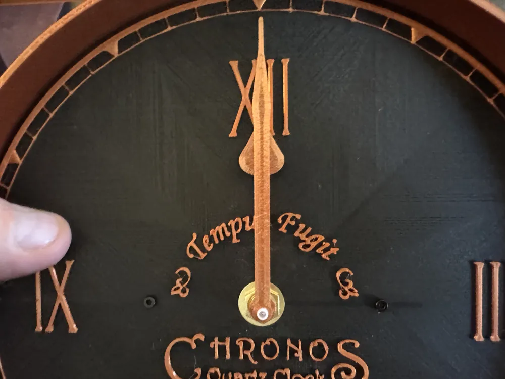 CHRONOS-QZ Quartz Clock Mechanism Conversion Kit - Free 3D Print Model ...