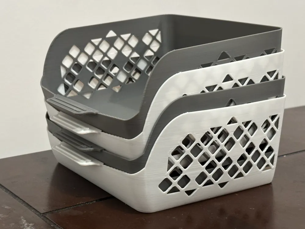 Stackable Storage Box v2: Bigger, Lighter, Better! by MarketSt_3D MakerWorld: Download Free 3D ...