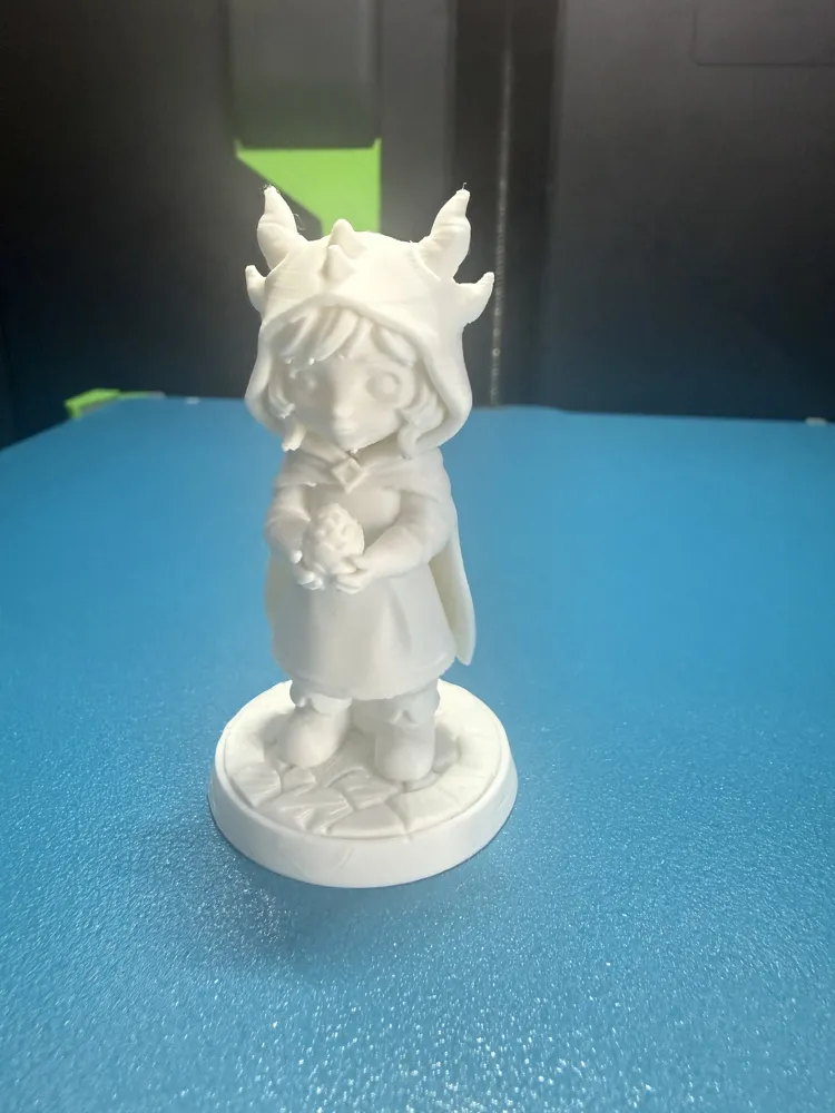 Female Half Dragon Mage - Free 3D Print Model - MakerWorld