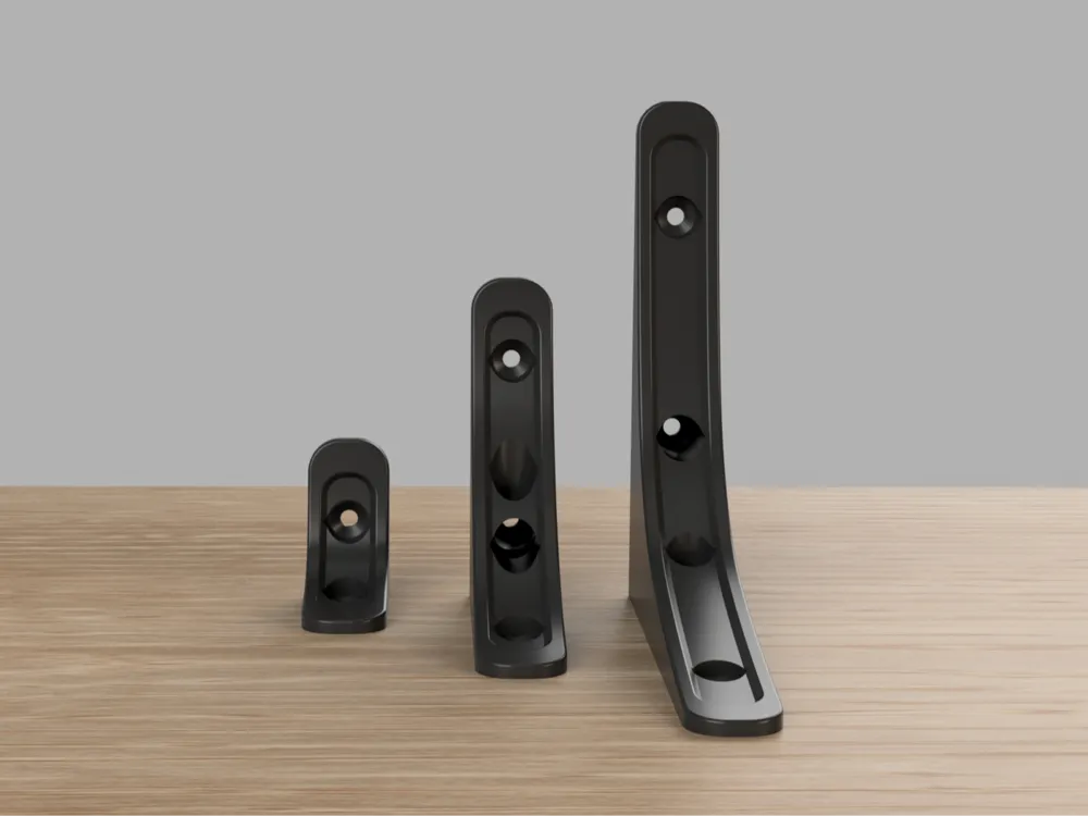 extra strong Shelf Bracket | M3,M4,M5 x 50 - 150mm by fabian MakerWorld ...